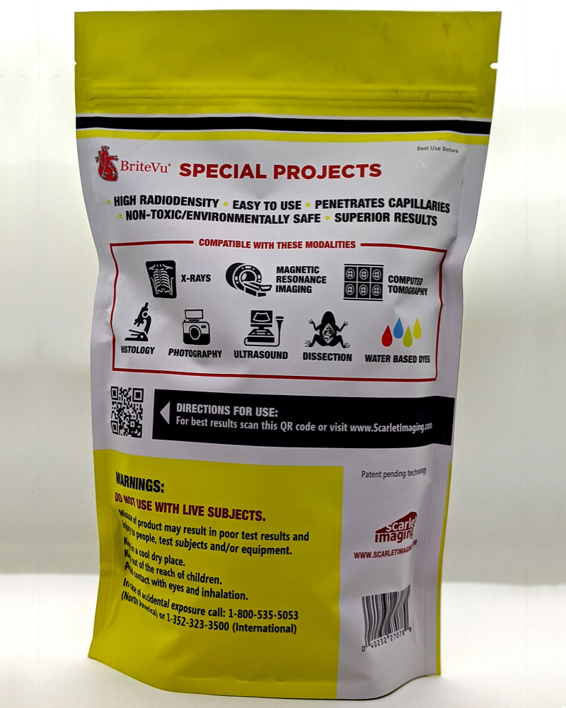 BriteVu Special Projects- Terminal Contrast Agent 1Kg bag.